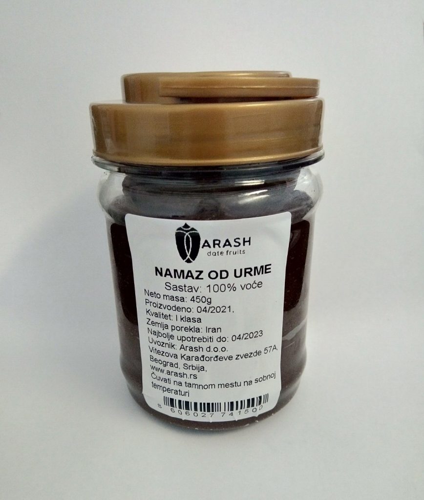 Namaz od urme – mekani (100% urme) – Arash d.o.o.